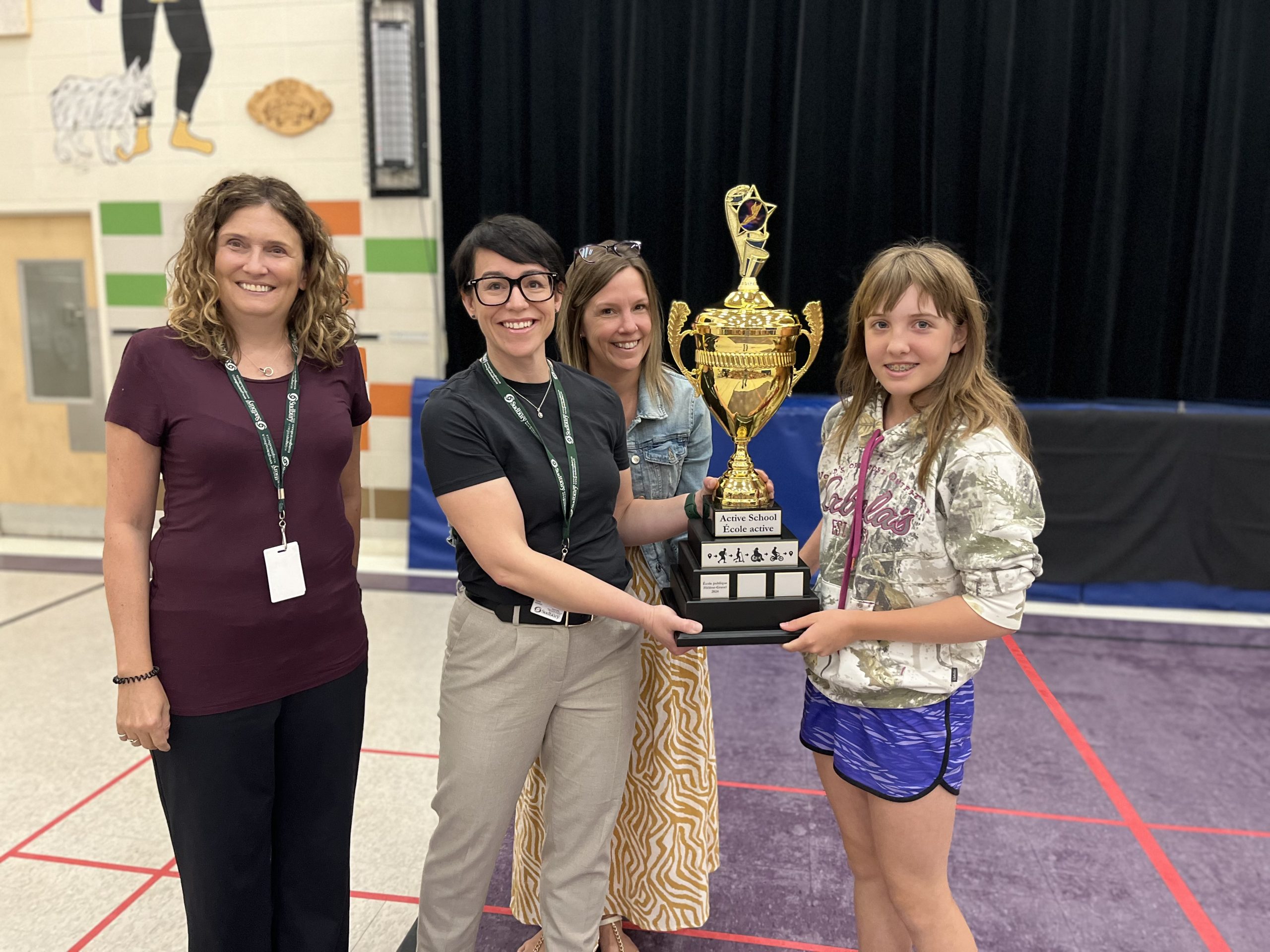 Bike to School Week : honours for École publique Hélène-Gravel | Conseil scolaire du Grand Nord